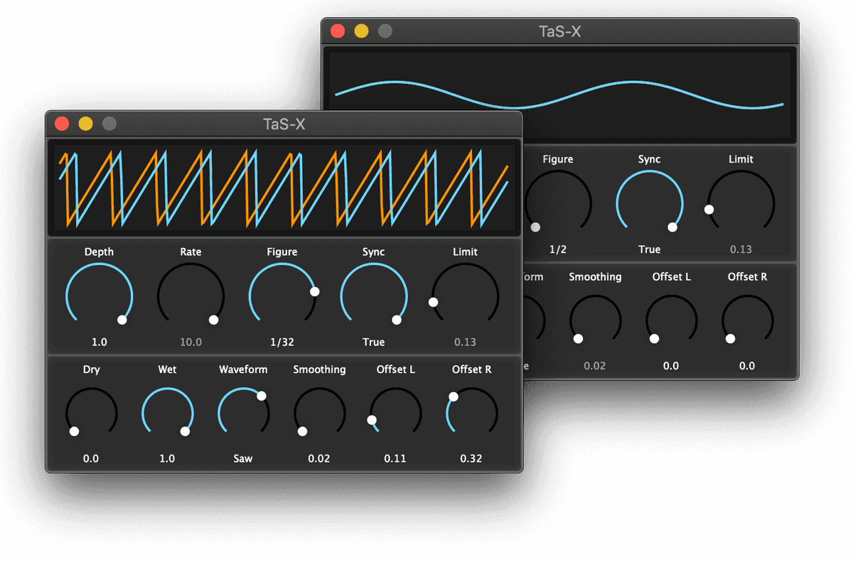 TAS-X tremolo plugin - Beijaflor Software