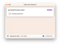 Audio Stem Separator - Beijaflor Software